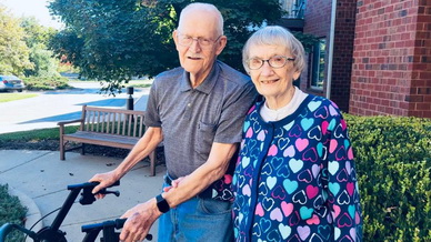 Falling in love at 96